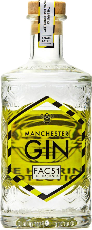Manchester Gin - Fac51 The Hacienda 50cl Bottle - Alcohol Emporium