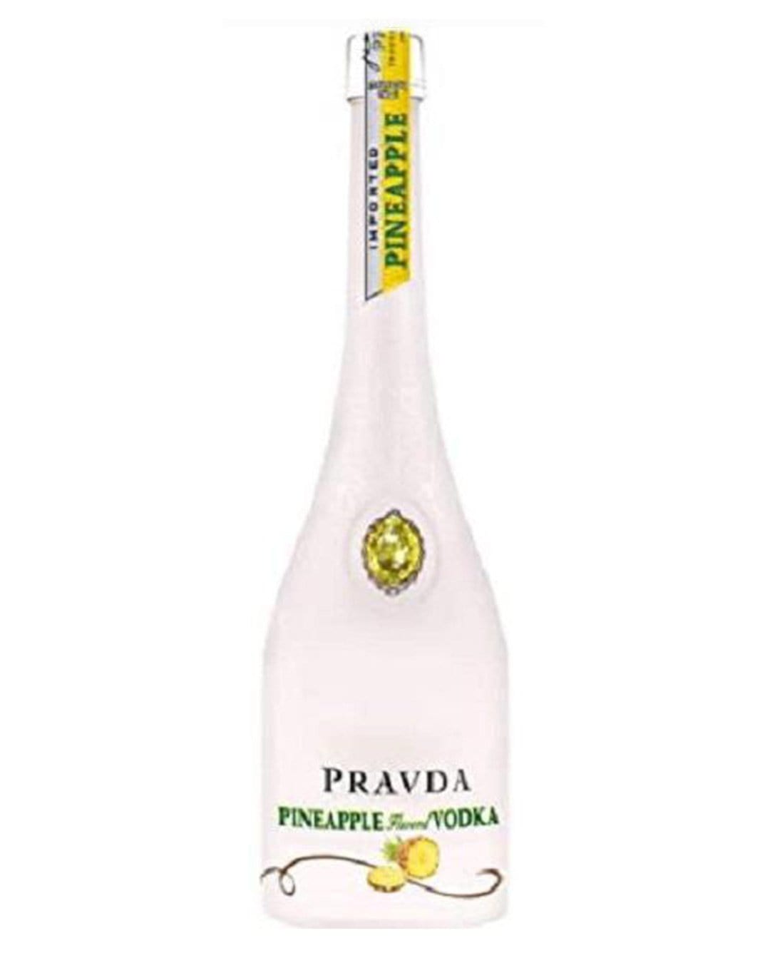 Pravda Ultra Premium Polish Pineapple Vodka, 70 cl - Alcohol Emporium