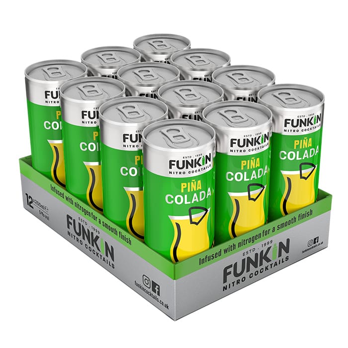 Funkin Nitro Pina Colada Can, 1 x 200 ml - Alcohol Emporium